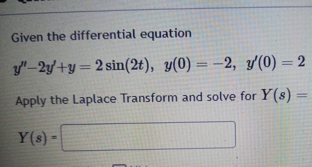 Solved Given the differential equation y^ prime prime - 2 * | Chegg.com