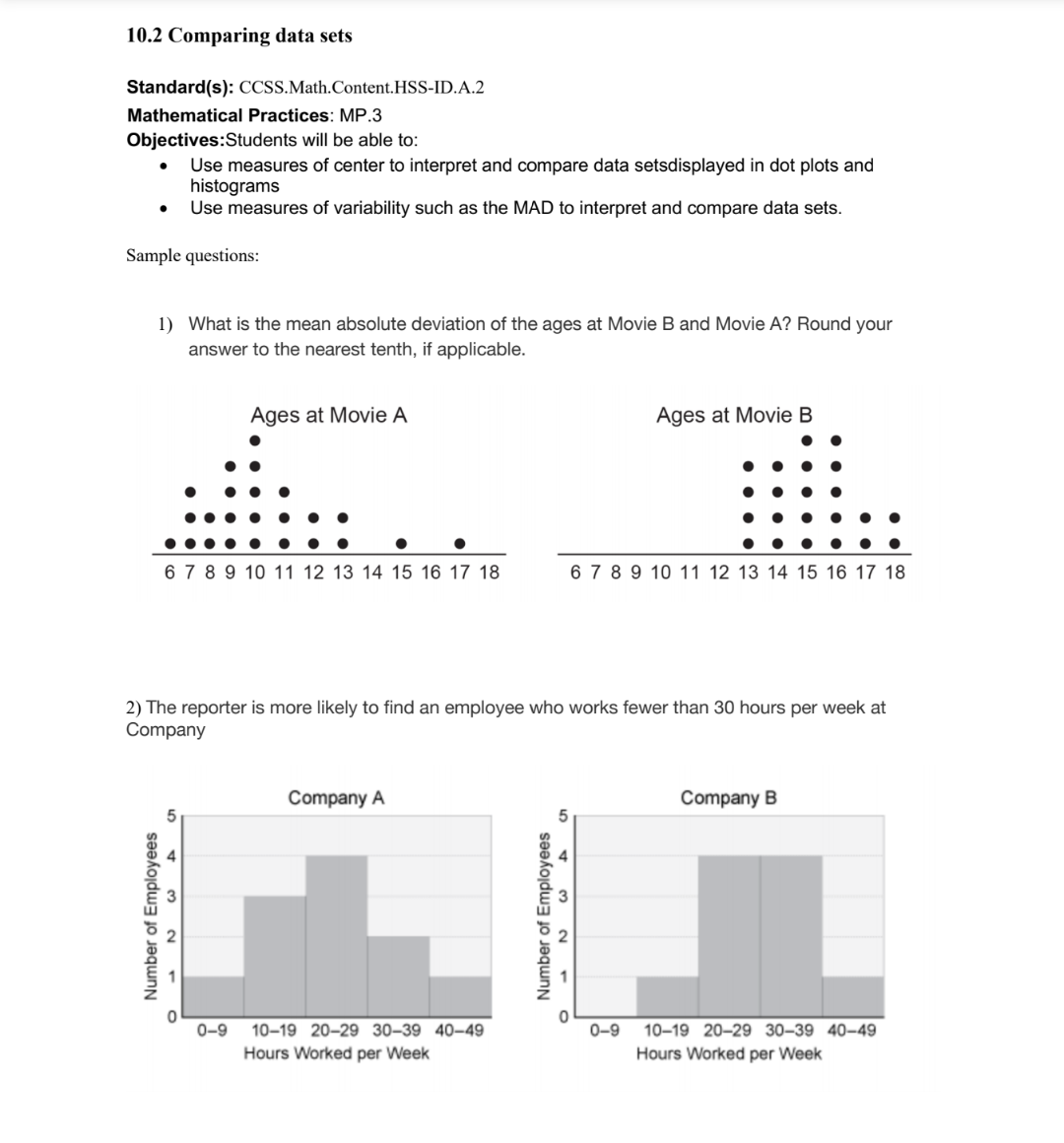 Solved Standard(s): HSA-CED.A.1 Mathematical Practices: MP.2 | Chegg.com