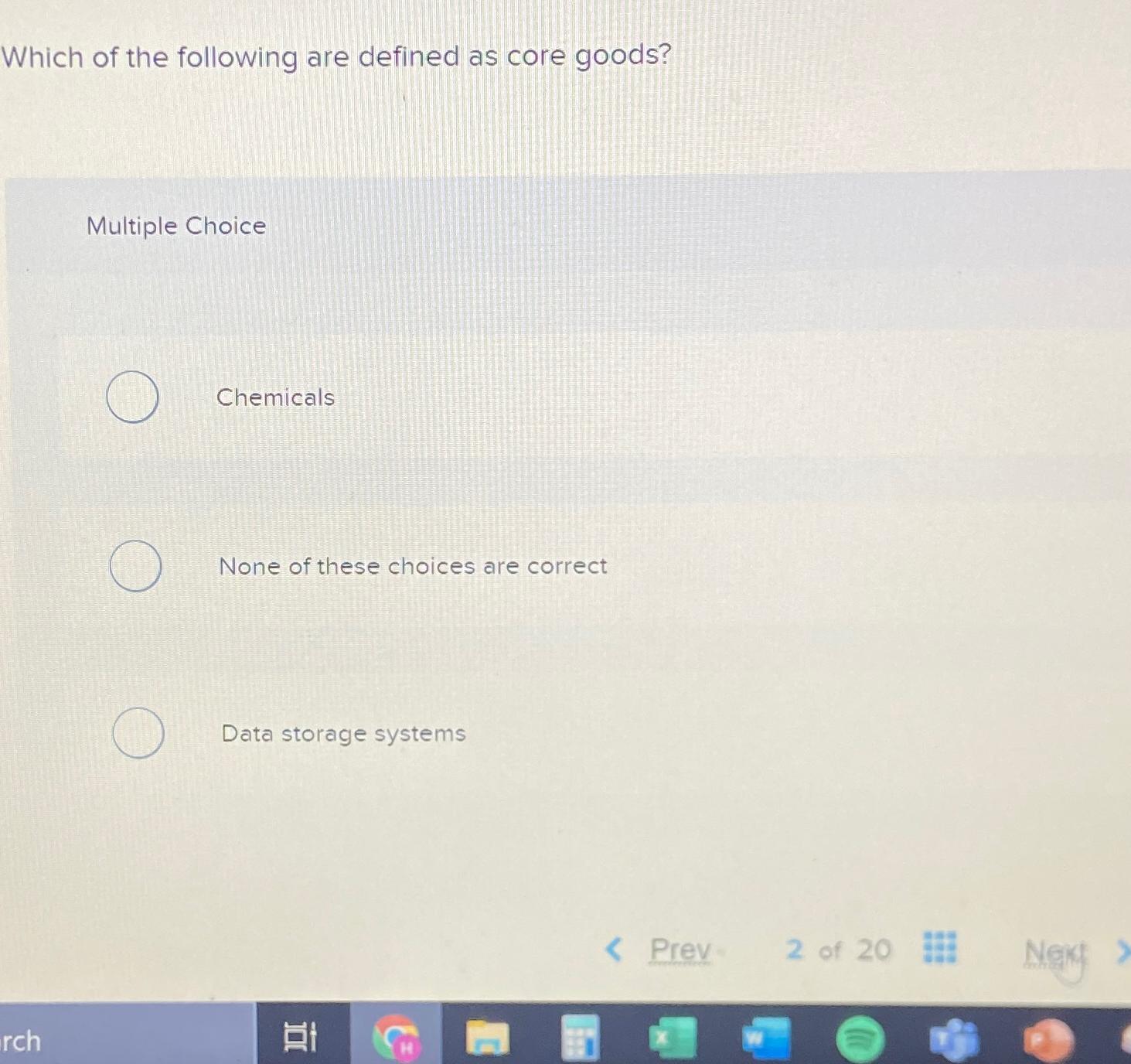 Solved Which of the following are defined as core | Chegg.com