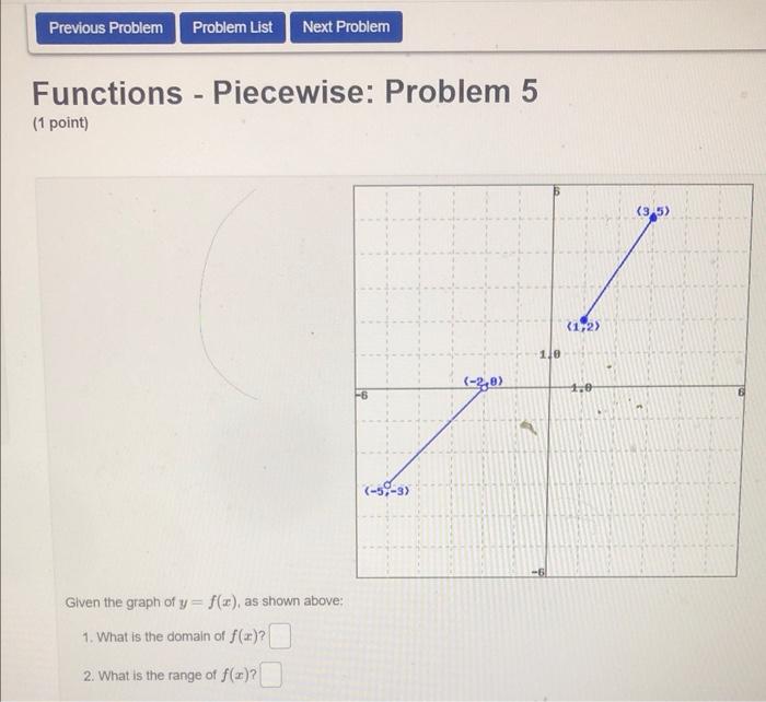 Solved Previous Problem Problem List Next Problem Functions 7180
