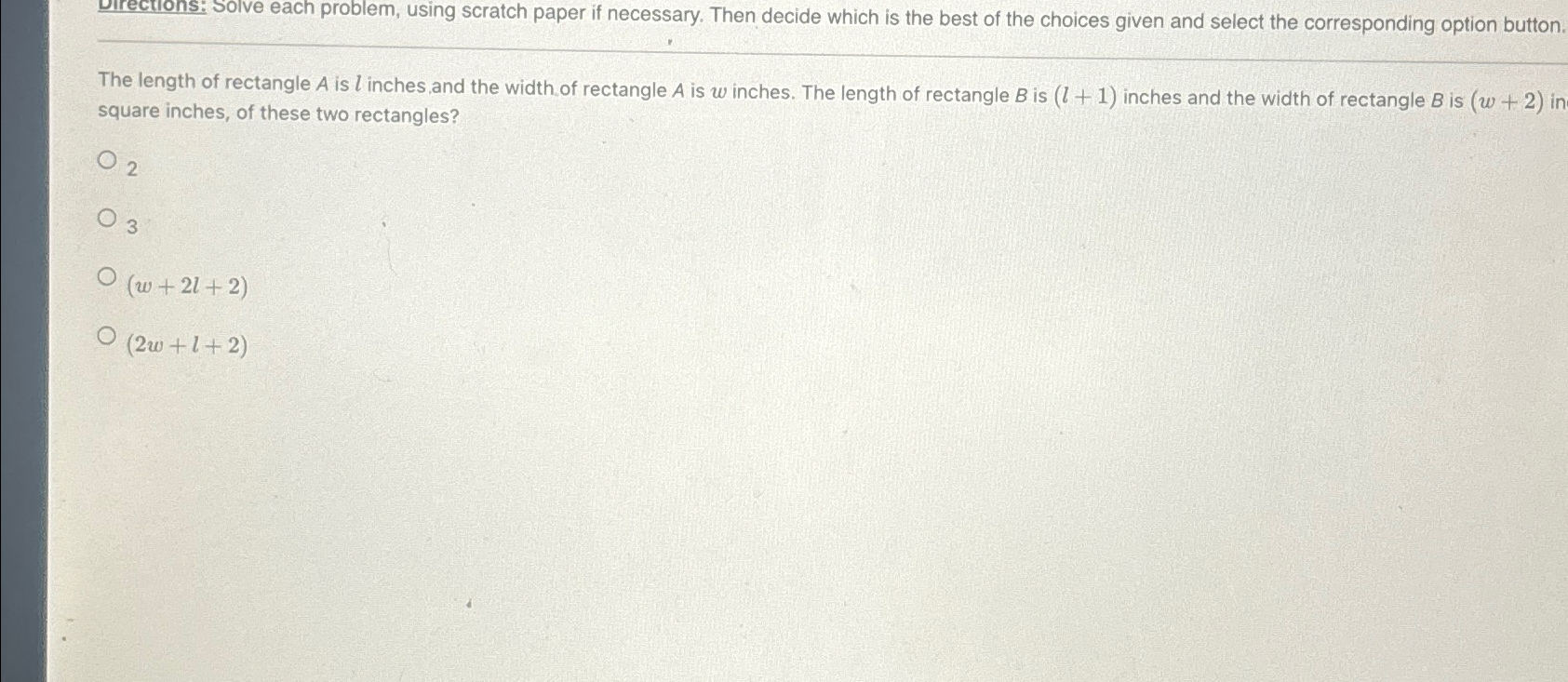 Solved Solve each problem, using scratch paper if necessary. | Chegg.com