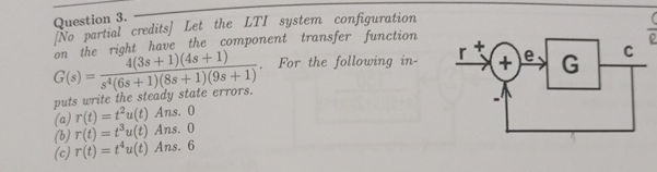 Solved Question 3. ﻿No partial credits] ﻿Let the LTI system | Chegg.com
