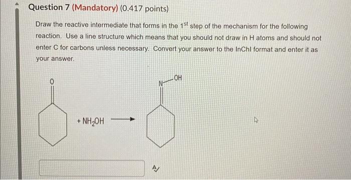 Solved draw the reactice intermediate that forms in the 1st | Chegg.com