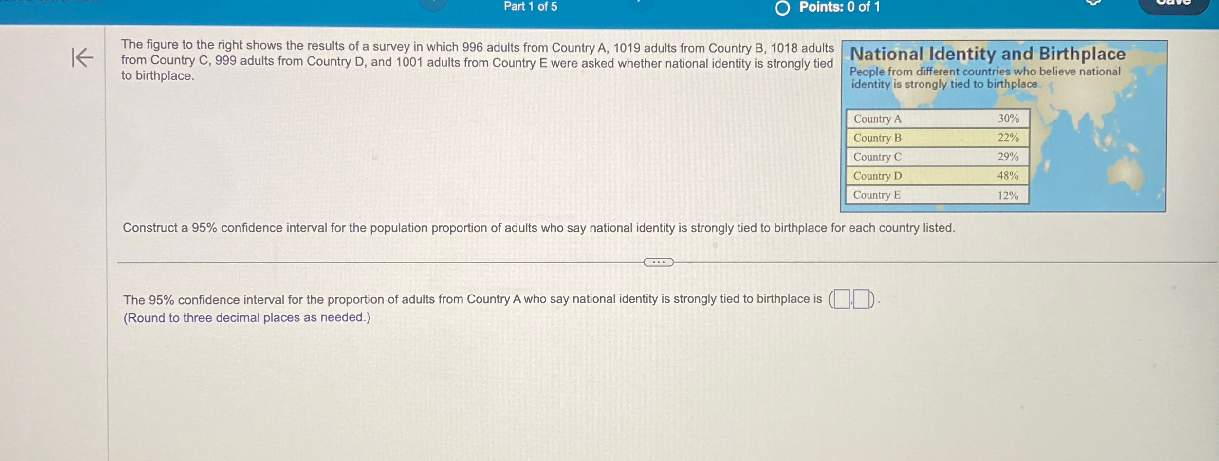Solved Part 1 ﻿of 5Points: 0 ﻿of 1The figure to the right | Chegg.com