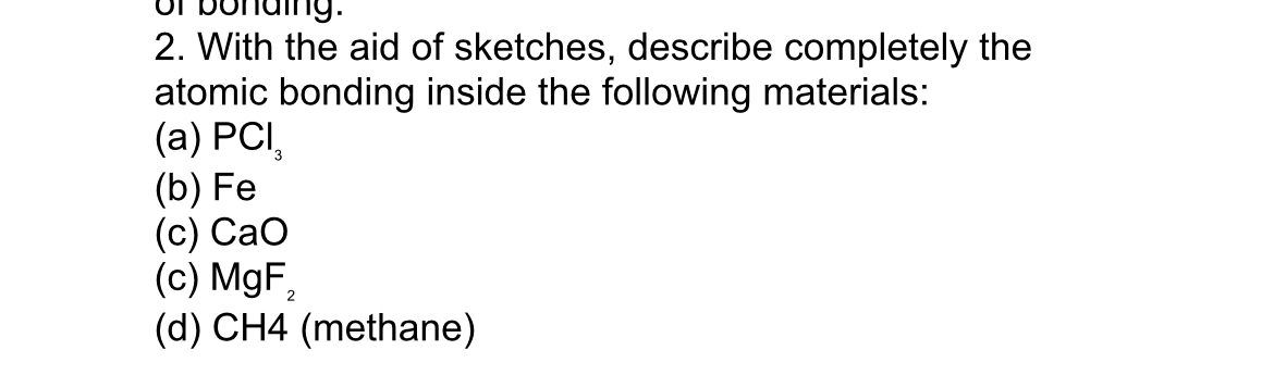 Solved With the aid of sketches, describe completely the | Chegg.com