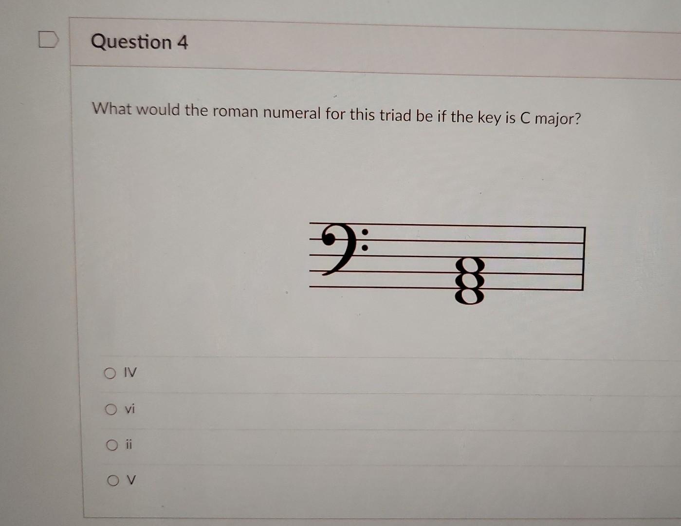 Solved In a major key, the tonic triad will always be major. | Chegg.com