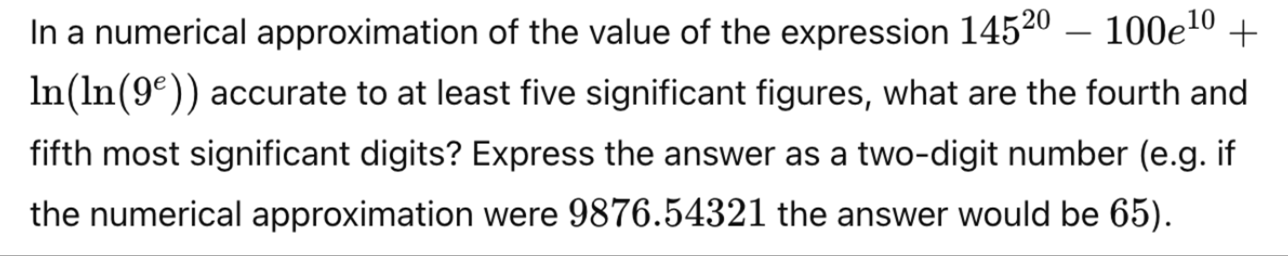 Solved In a numerical approximation of the value of the | Chegg.com