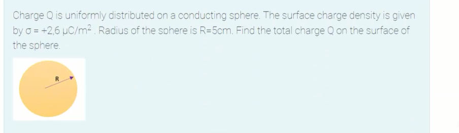 Solved Charge Q ﻿is uniformly distributed on a conducting | Chegg.com