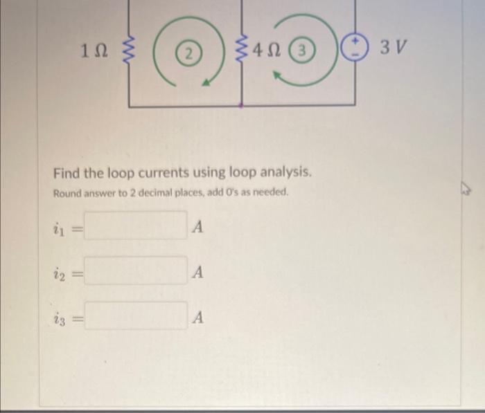 Solved Find the nodal voltages using nodal analysis. Round | Chegg.com