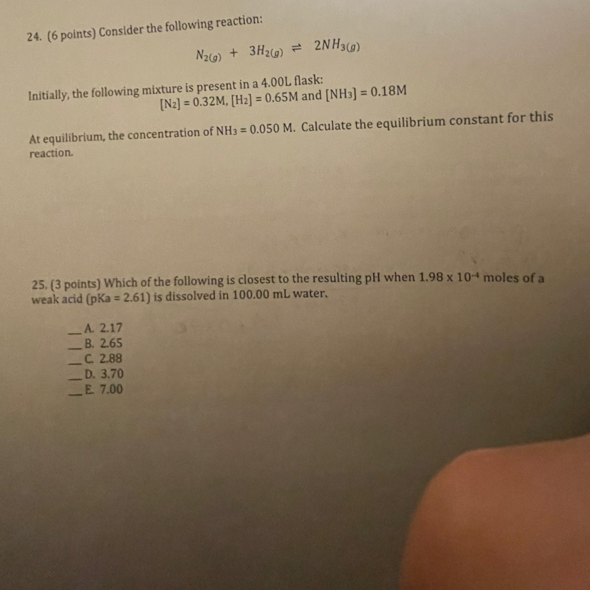 Solved ( 6 ﻿points) ﻿Consider the following | Chegg.com