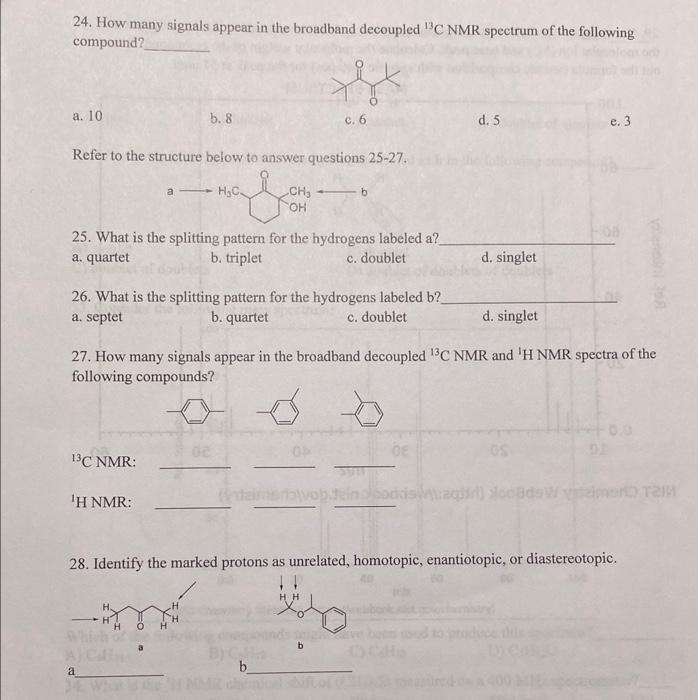 Solved 24. How many signals appear in the broadband | Chegg.com