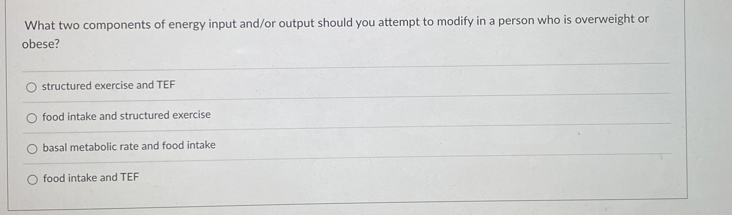 Solved What two components of energy input and/or output | Chegg.com