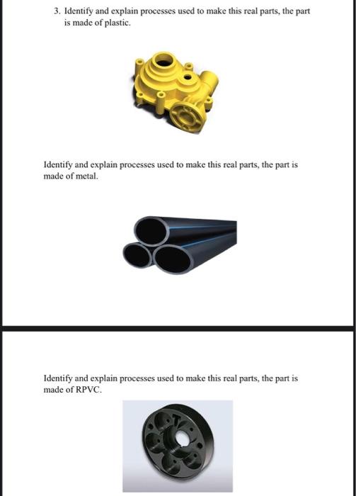 Solved 3. Identify and explain processes used to make this | Chegg.com