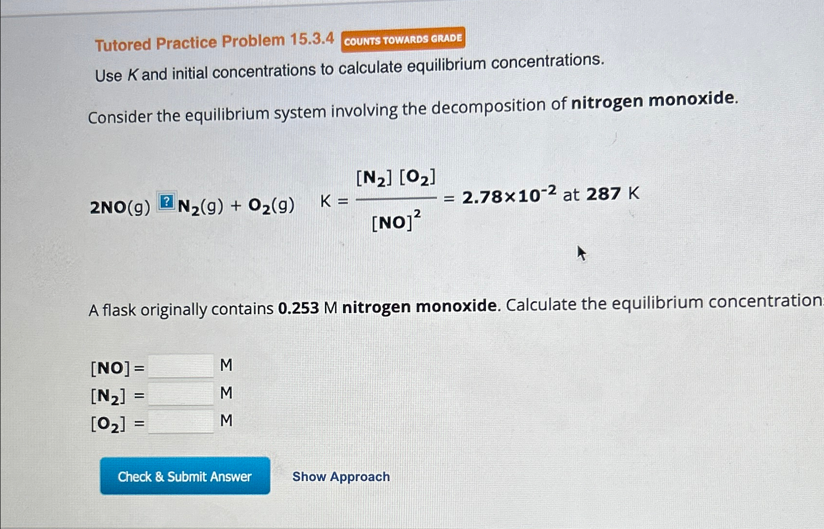 Solved Tutored Practice Problem 15.3 .4 ﻿couNTS TOWARDS | Chegg.com