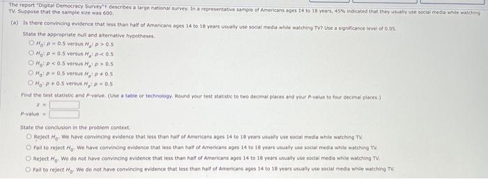 Solved TV. Suppose that the sample ire has 600 . (a) Is | Chegg.com