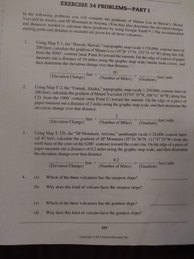 EXCISE S4 PROBLEMS-PARTI trung EXERCISE 34 | Chegg.com