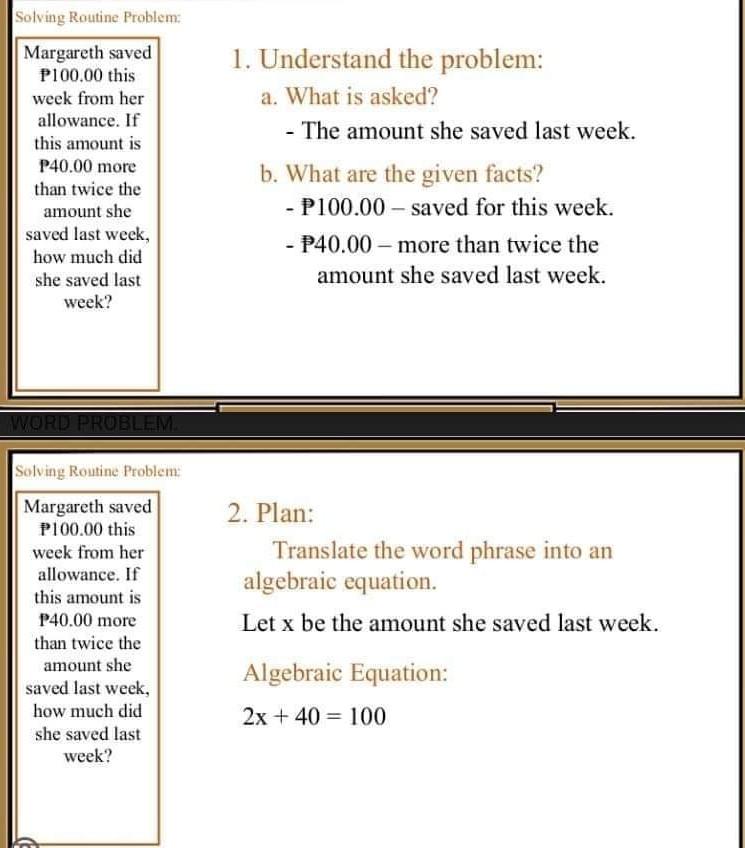 Solved Solve the following problems following the Four Step | Chegg.com