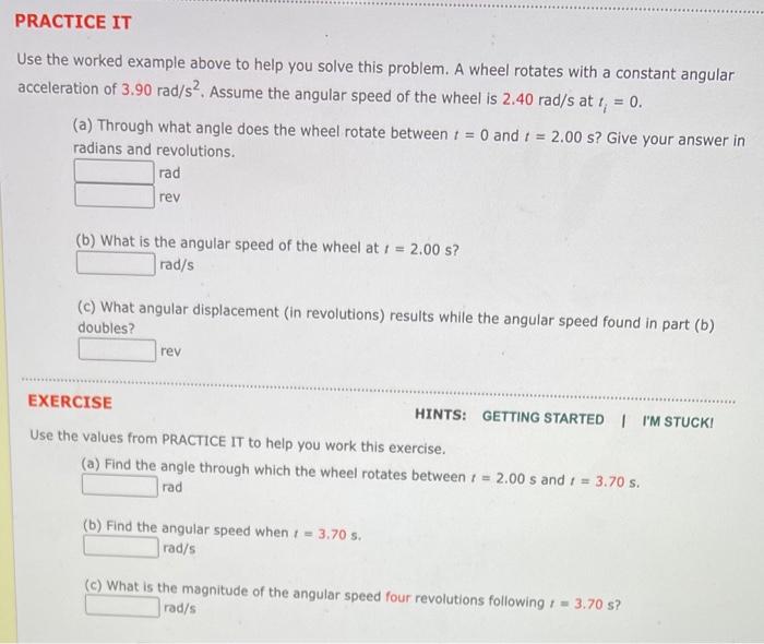 Solved PRACTICE IT Use the worked example above to help you | Chegg.com