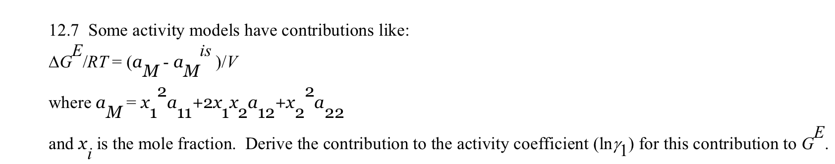 Solved 12.7 ﻿Some activity models have contributions | Chegg.com