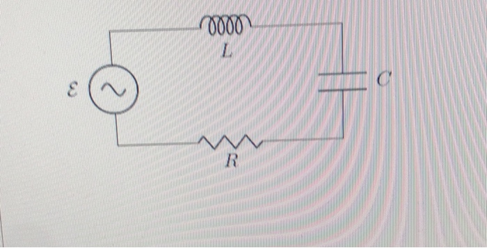 Solved Given a RLC circuit let R=345 Omega C=0.076 mu F. , | Chegg.com