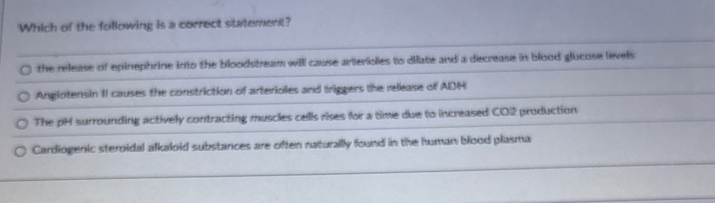 Solved Which of the following is al correct | Chegg.com