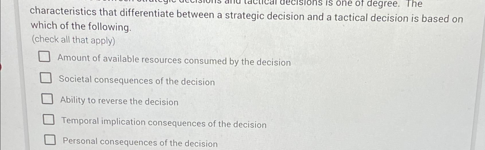 Solved characteristics that differentiate between a | Chegg.com