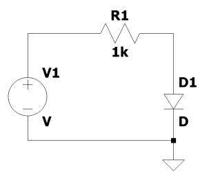 Simulate the following circuit in LTspice with an | Chegg.com