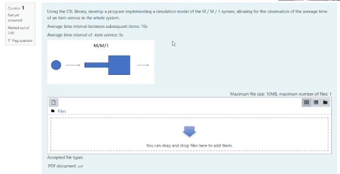 Solved Using the Cst library, develop a program implementing | Chegg.com