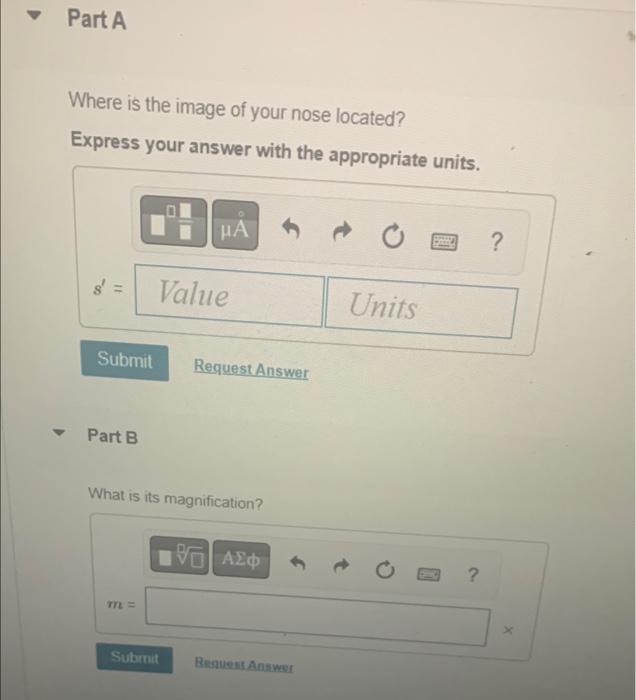 Solved Examining your image in a convex mirror whose radius | Chegg.com