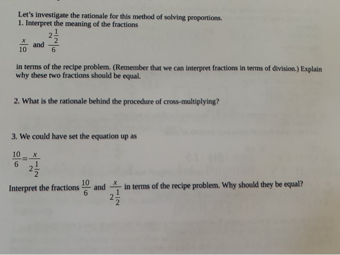 Solved Let's investigate the rationale for this method of | Chegg.com