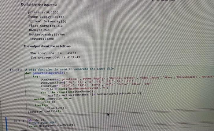 Solved i want the answer with this code and provide me with | Chegg.com