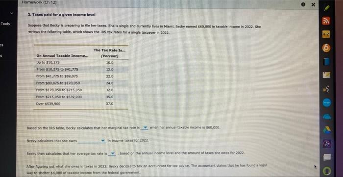 Solved 2. Taxes paid for a given Income level Suppose that | Chegg.com