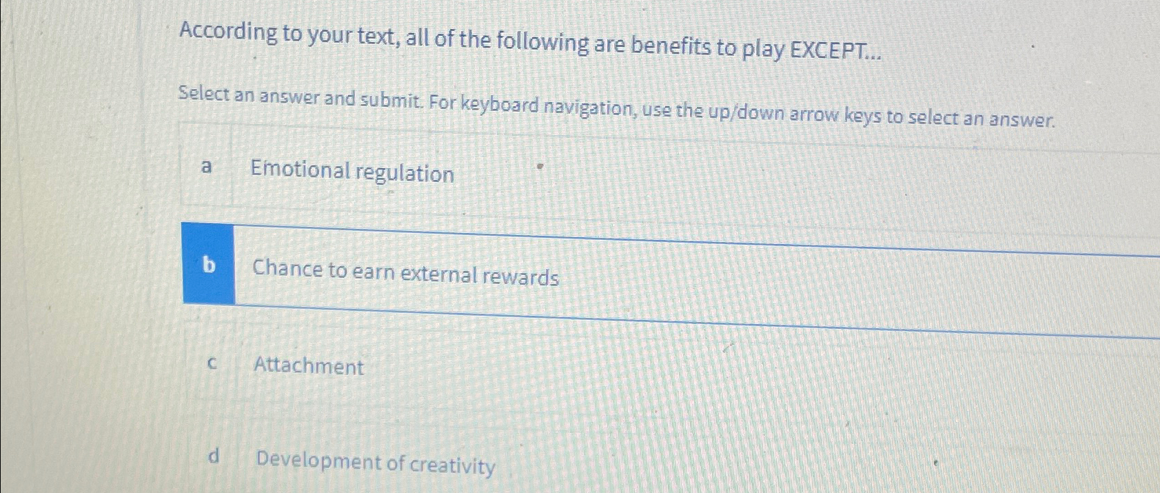 Solved According to your text, all of the following are | Chegg.com