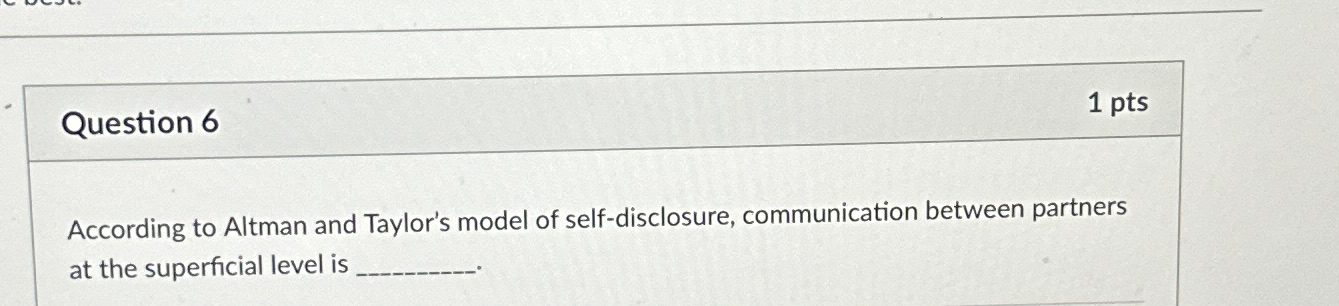 Solved Question 61ptsAccording to Altman and Taylor's model | Chegg.com