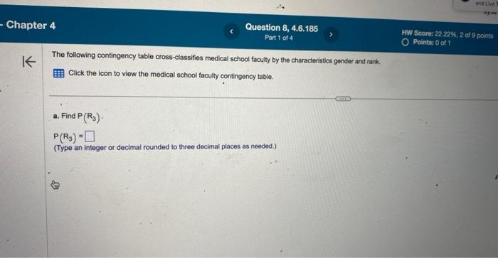 Solved The following contingency table cross-classifies | Chegg.com