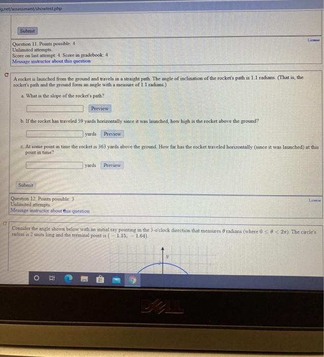 g.net/assessment/showtest php Submit Question 11. | Chegg.com g.net/assessment/showtest php Submit Question 11. | Chegg.com