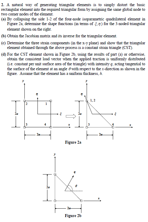 Solved A natural way of generating triangular elements is to | Chegg.com