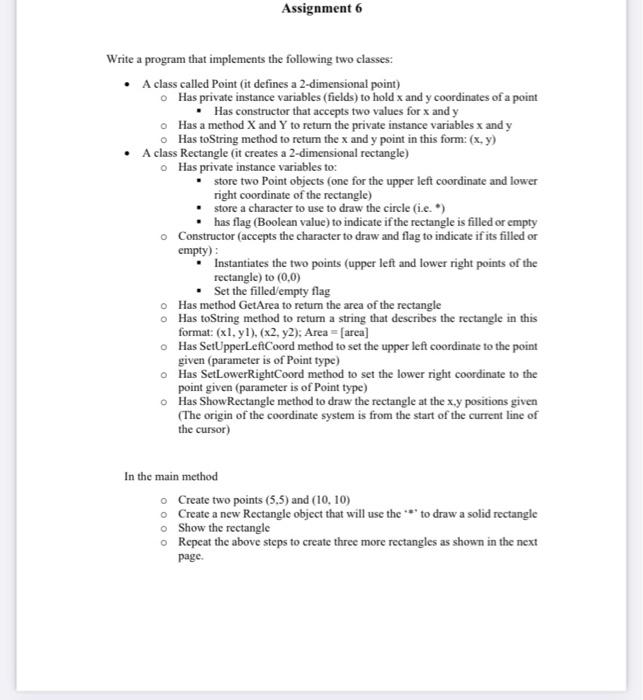 Solved Write a program that implements the following two | Chegg.com