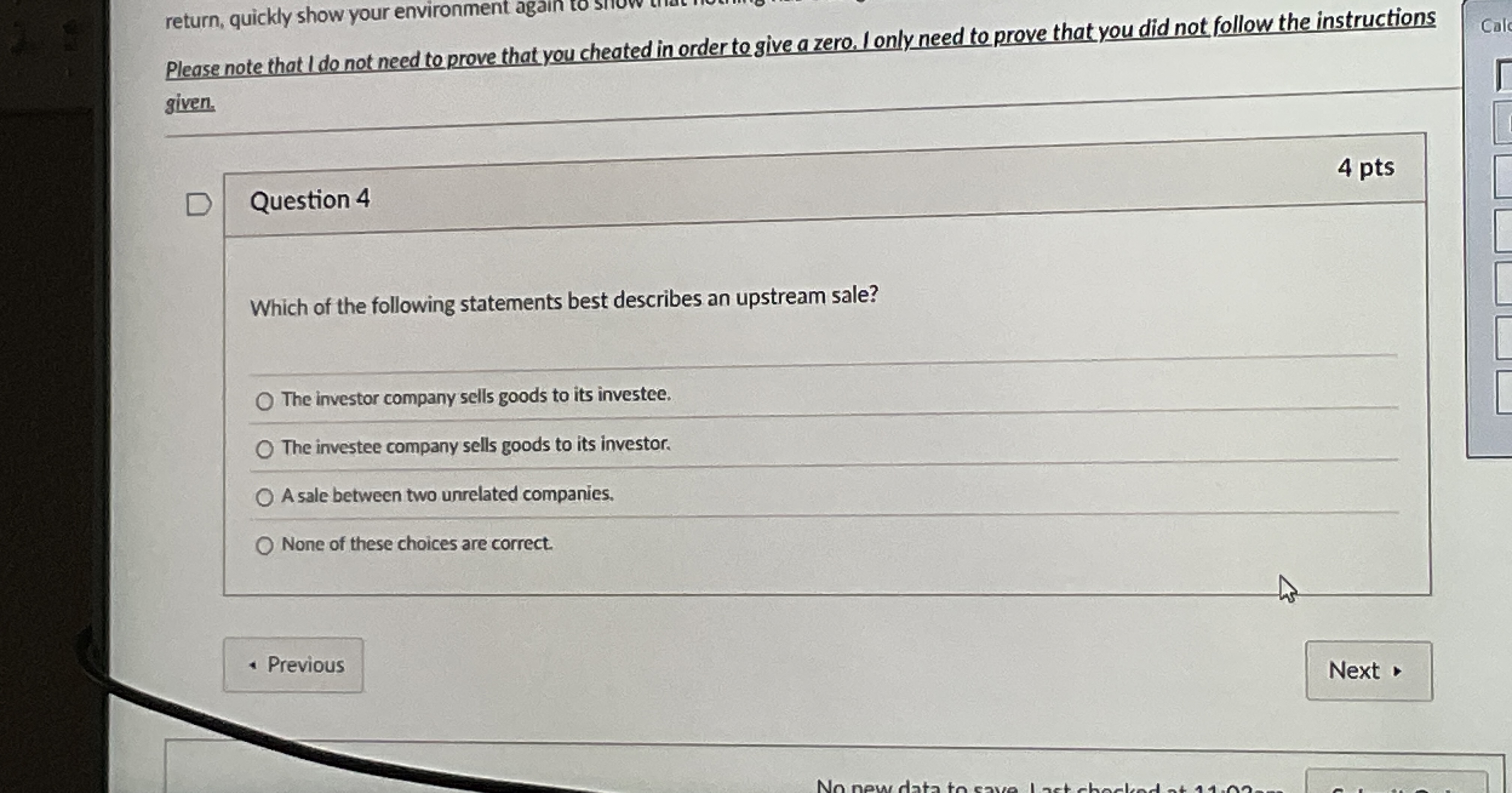 Solved Question 4Which of the following statements best | Chegg.com