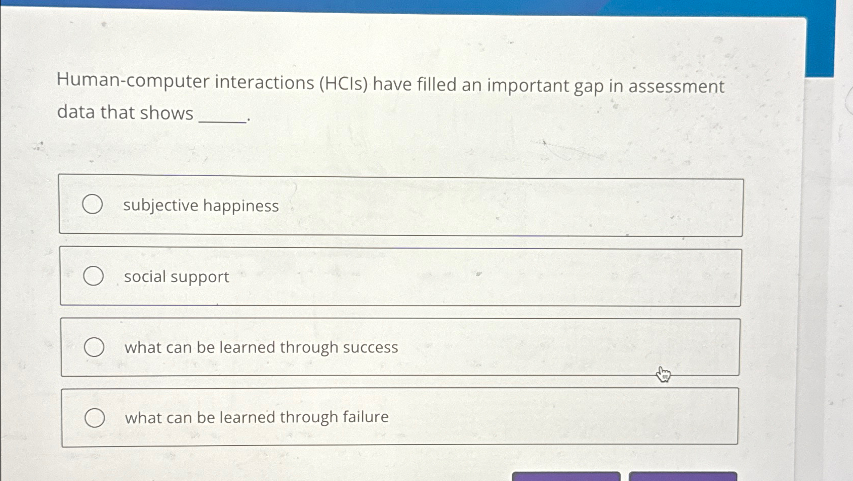 Solved Human-computer interactions ( HCls ) ﻿have filled an | Chegg.com