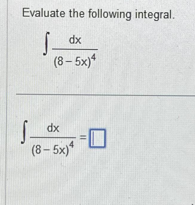 Solved Evaluate the following | Chegg.com Solved Evaluate the following | Chegg.com