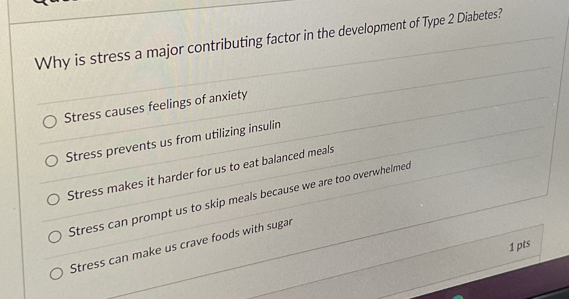 Solved Why is stress a major contributing factor in the | Chegg.com
