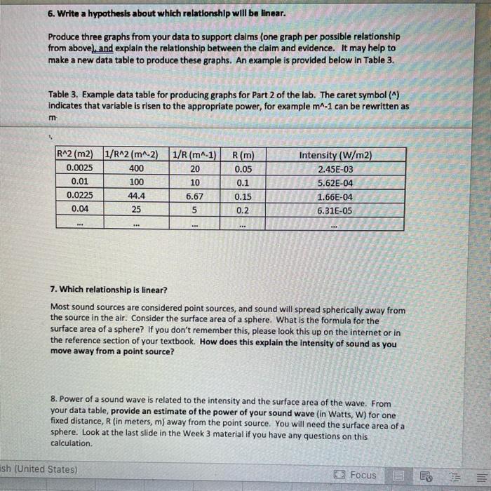 Solved hi, i need help with 5,6, and 7. the data is provided | Chegg.com