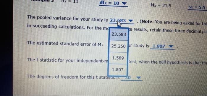 Solved 4. Differentiating pooled variance and the estimated | Chegg.com