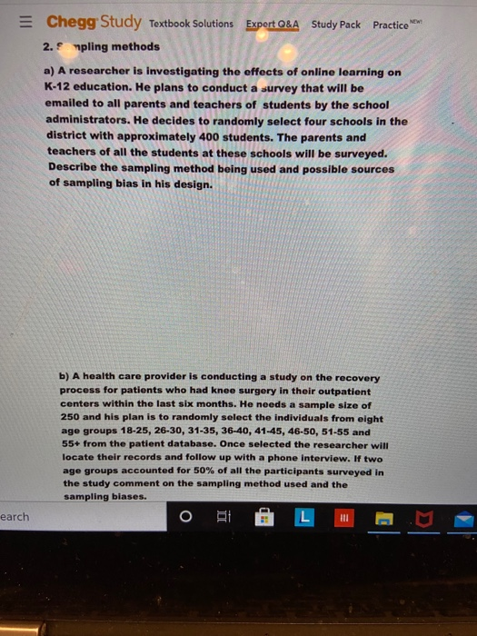 Solved NEW Study Pack Practice Chegg Study Textbook | Chegg.com