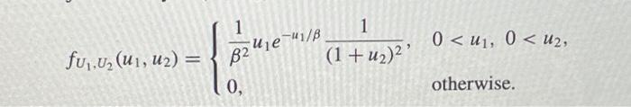 Solved Suppose that Y1 and Y2 are independent exponentially | Chegg.com