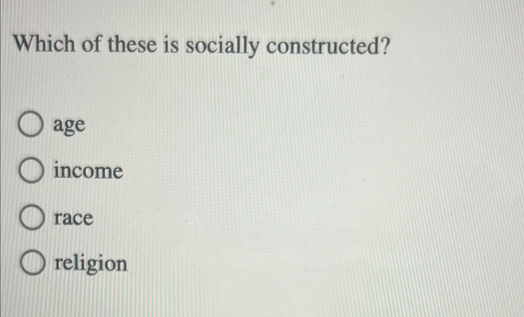 Solved Which of these is socially | Chegg.com