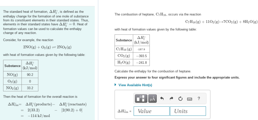 Solved The standard heat of formation, ΔHf°, ﻿is defined as | Chegg.com