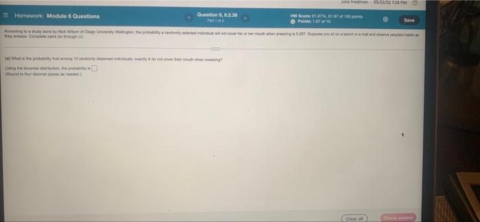 Solved Homework Module 6 Questions Question 7 6 2 19 A