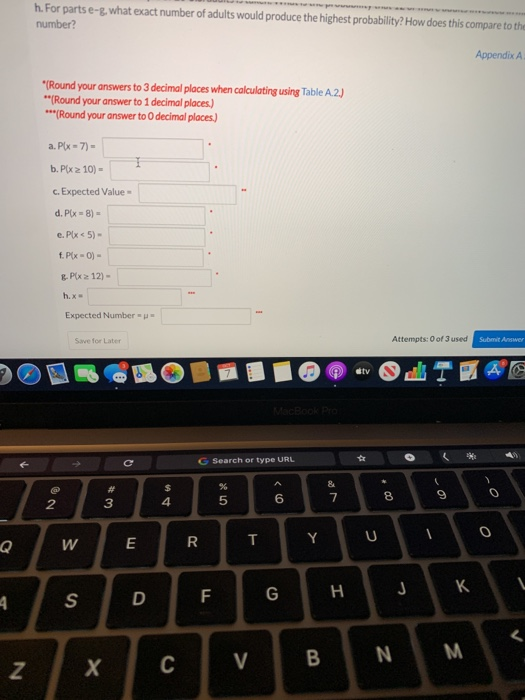 Solved Current Attempt in Progress Use Table A.2. Appendix | Chegg.com